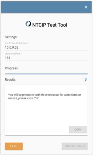 Test whether existing controllers are NTCIP compatible