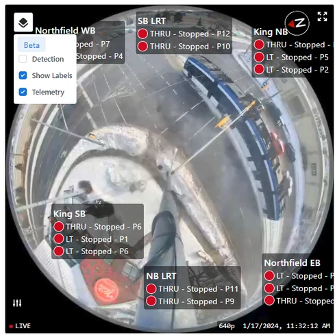 Video Streaming in Miovision One